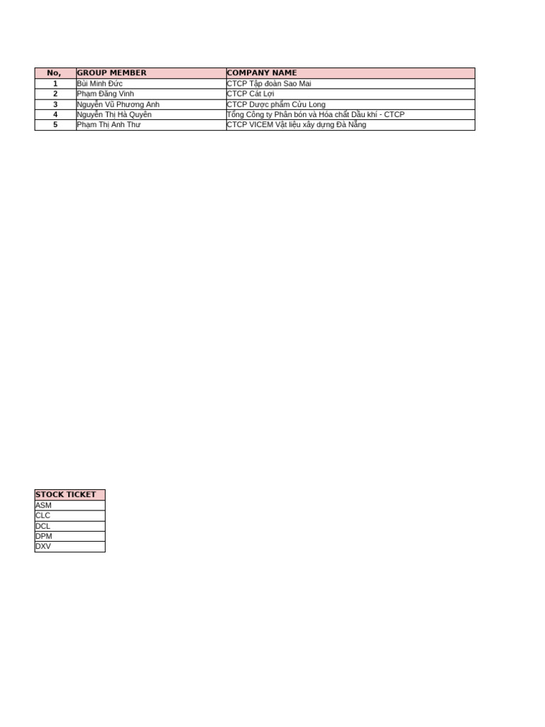 FIN202_Assignment_Group 5_REPORT | PDF