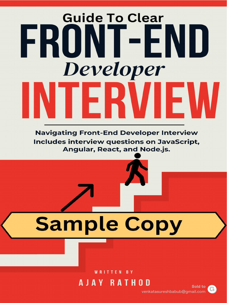 Guide To Clear Front-End Developer Interviews - Sample | PDF | Html ...