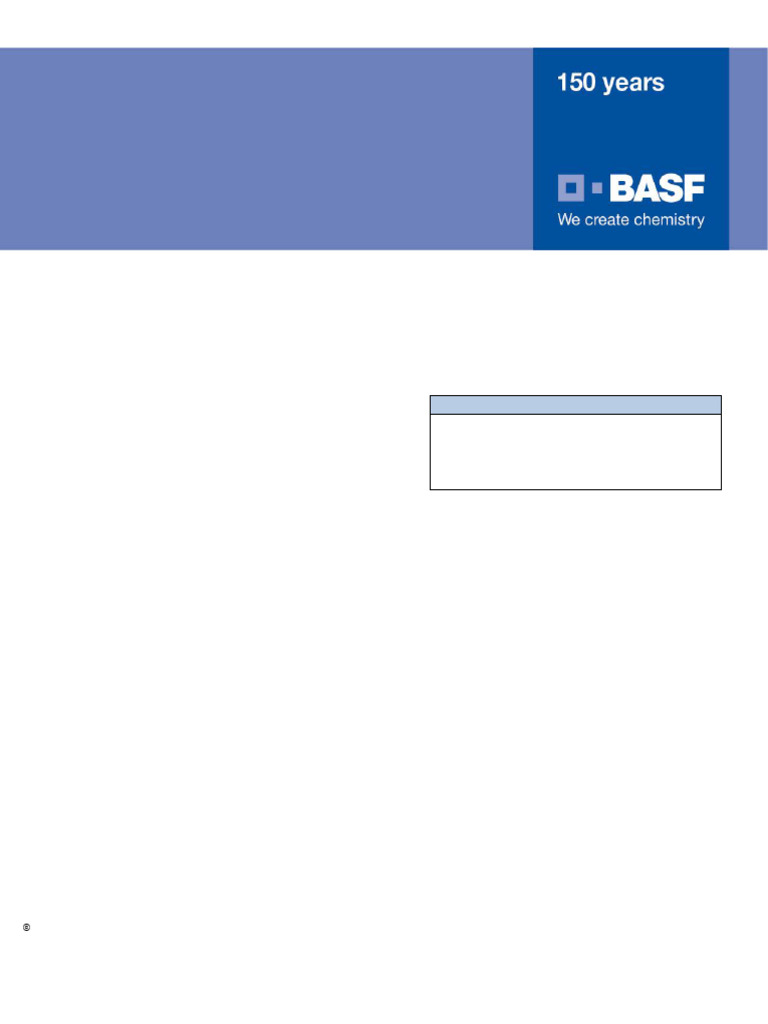 Glucopon 600 UP TDS | PDF | Surfactant | Physical Sciences