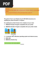 Inkchip Firmware Update Guide | PDF | Printer (Computing) | Microsoft Windows