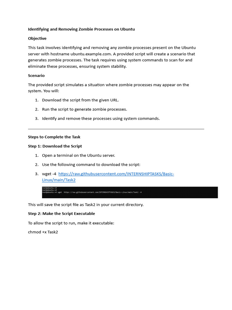 Remove Zombie Processes On Ubuntu Pdf Process Computing Concurrent Computing