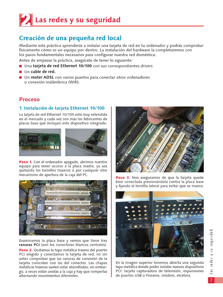 02pract Inf | PDF | Protocolos de internet | Enrutador (Computación)