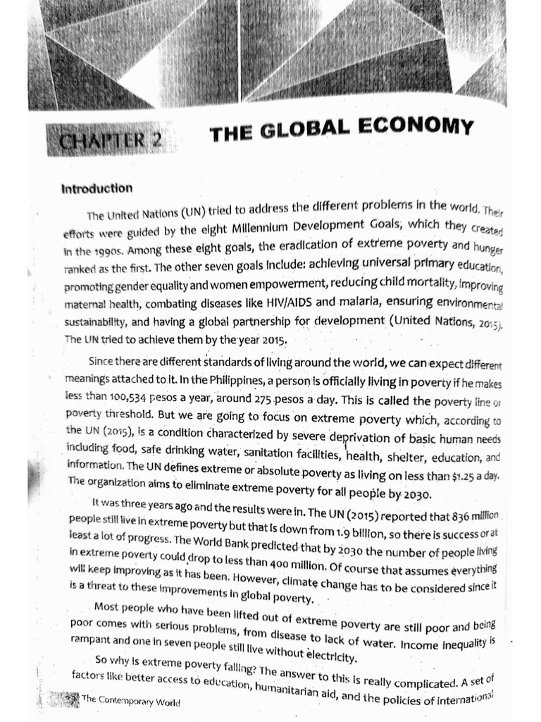 CHAPTER 2 Contemporary World 2 | PDF