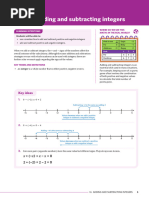 Add Integers Practice Sheet | PDF | Underwater Diving