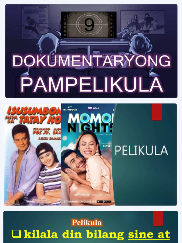 Dokumentaryong Pampelikula | PDF