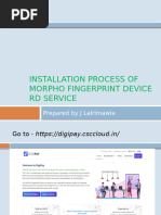 Morpho Biometric Device Installation Guide: NJ India Invest Pvt. LTD ...