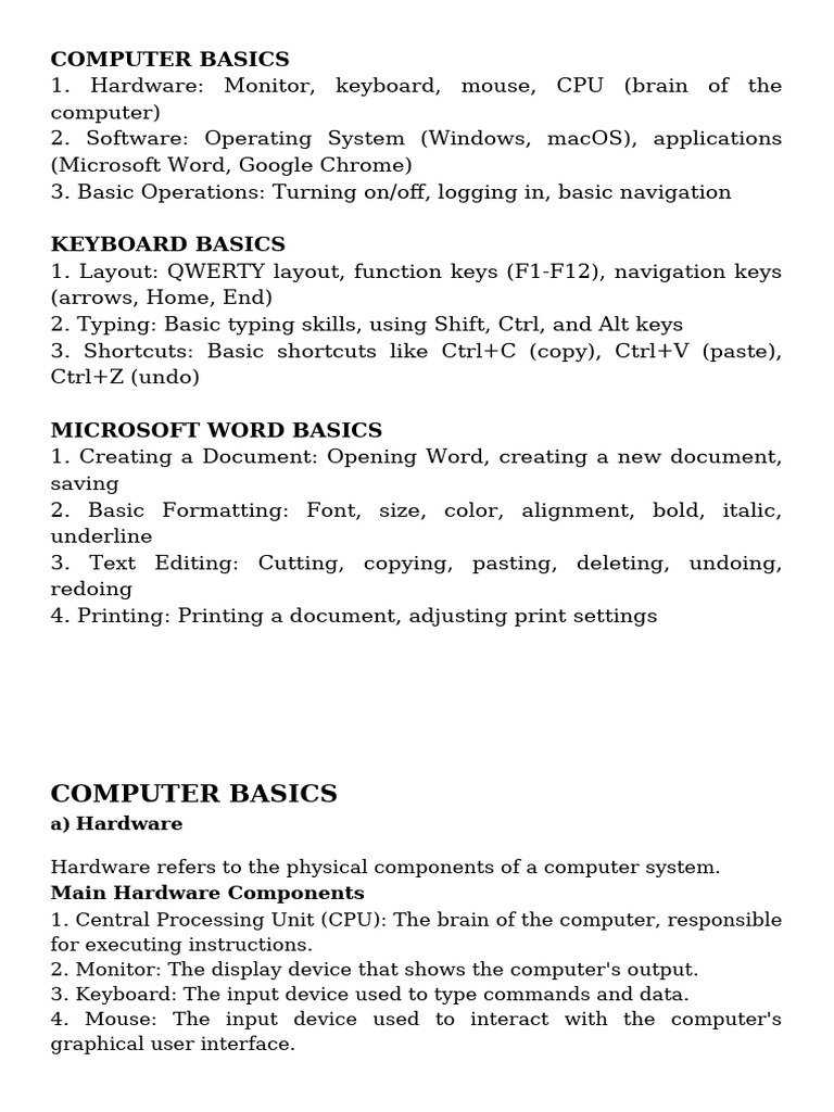 Typing | PDF | Computer Keyboard | Microsoft Word