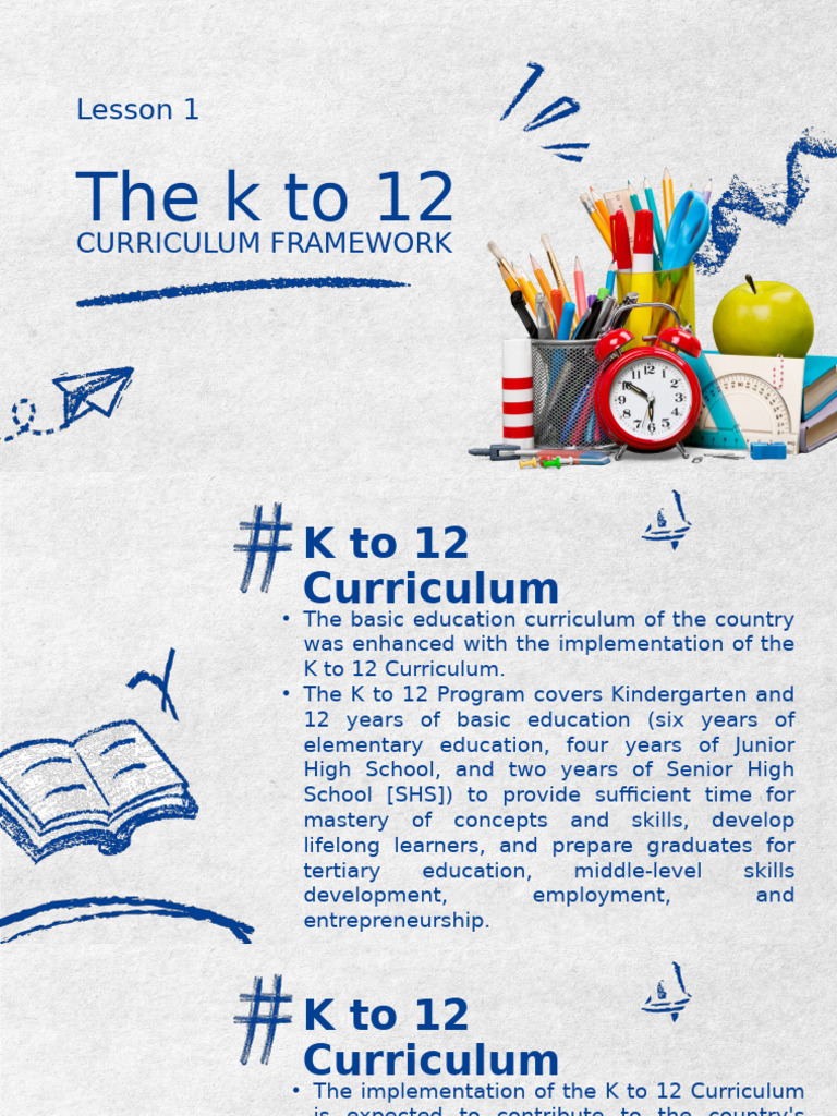 K-12 Curriculum | PDF | Curriculum | Education Theory