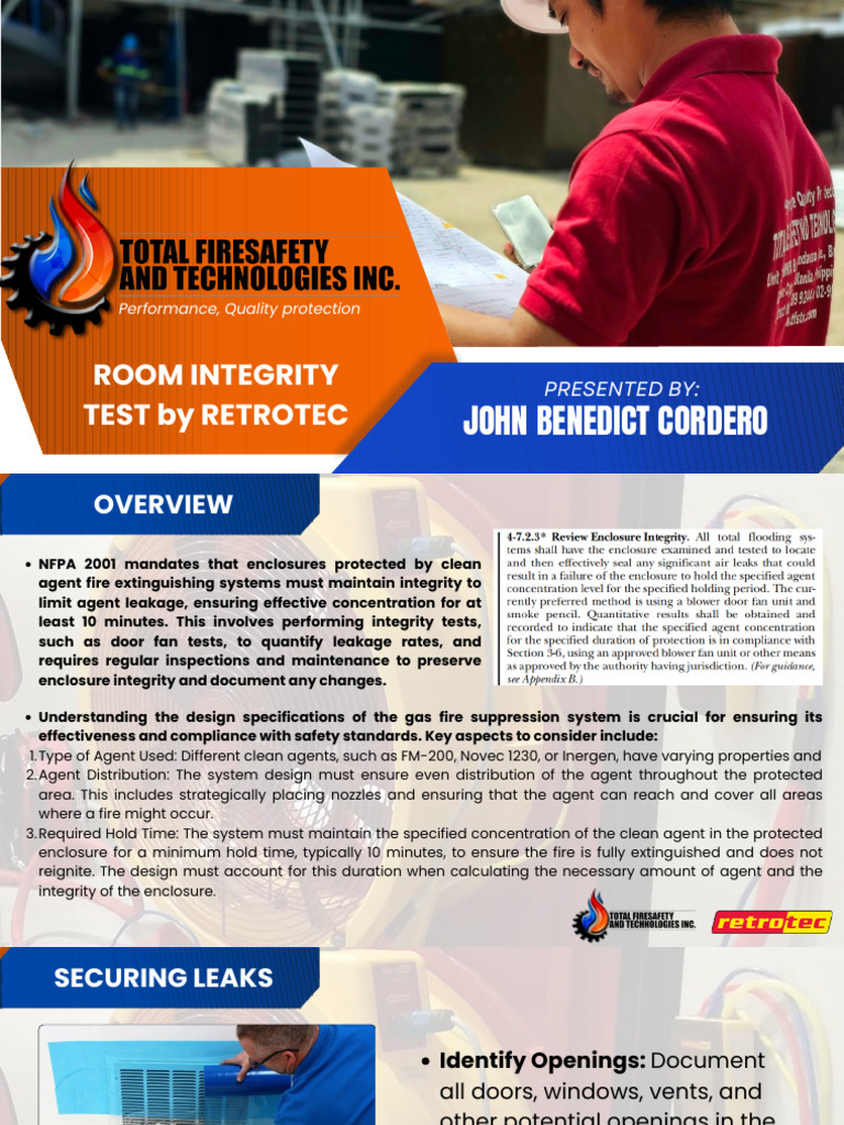 Retrotec Room Integrity Testing Guide | PDF | Computing