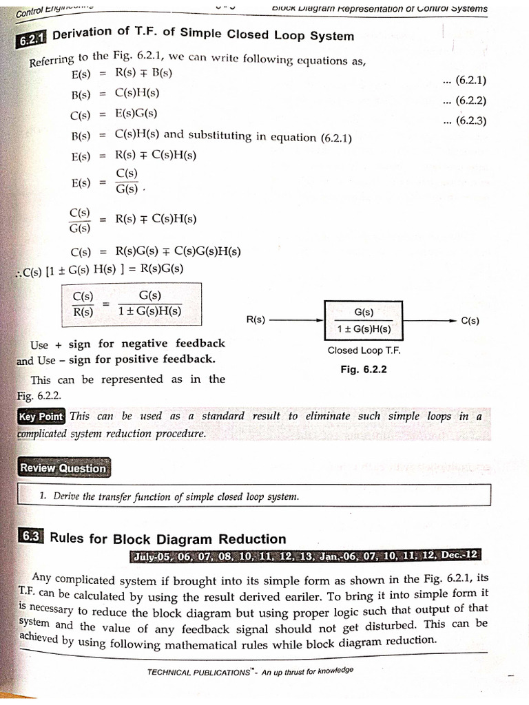 Cs-Block Diagram Reduction Bhakshi | PDF
