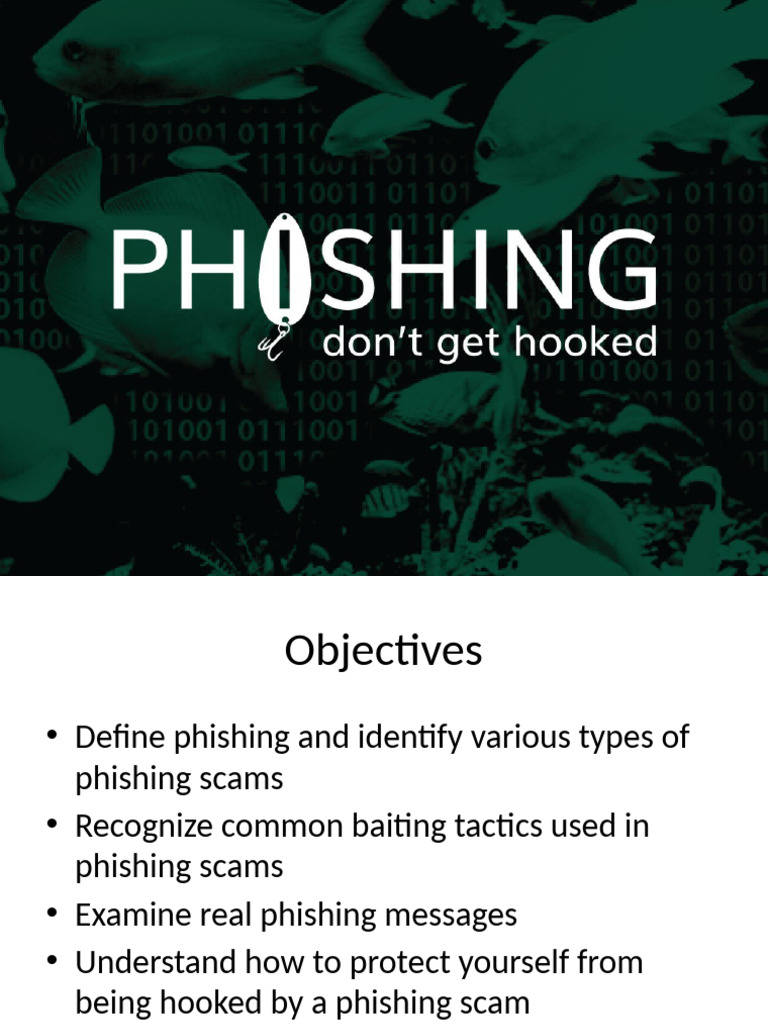 Understanding Phishing Scams and Protection | PDF | Phishing | Malware