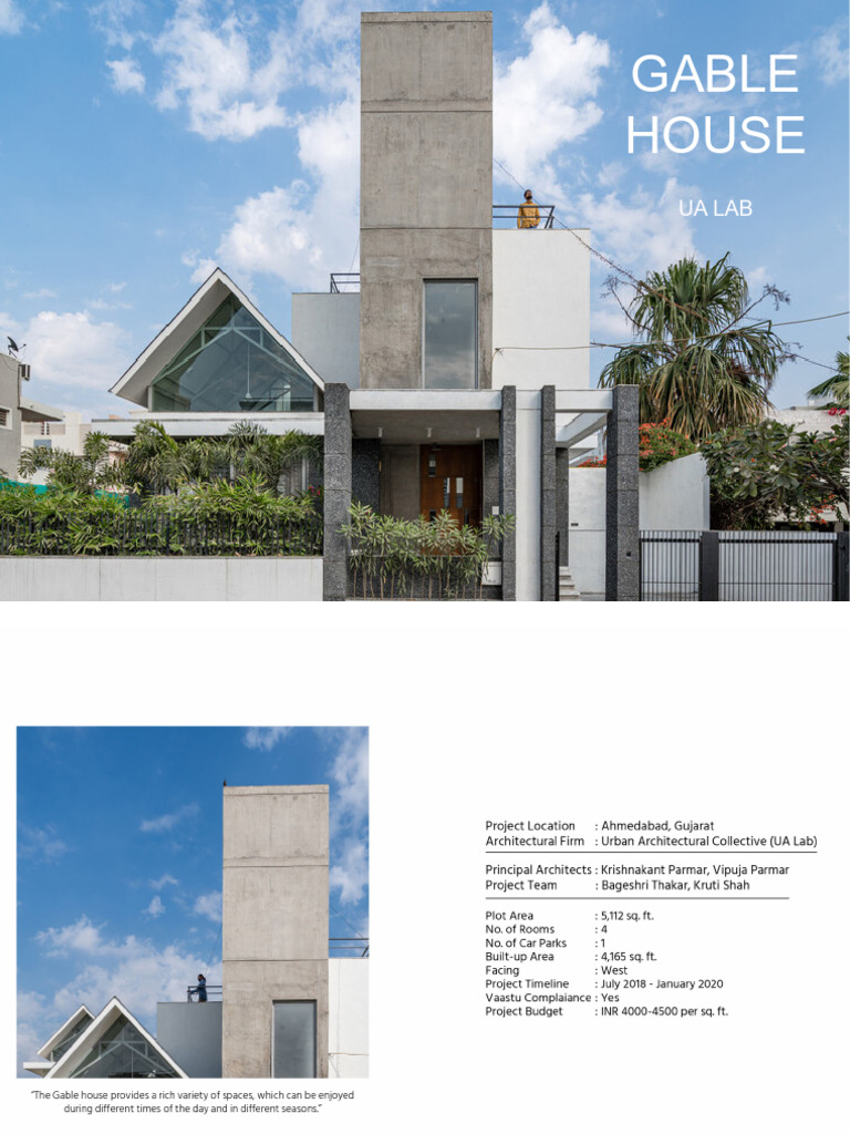 TECH-2 GABLE HOUSE | PDF
