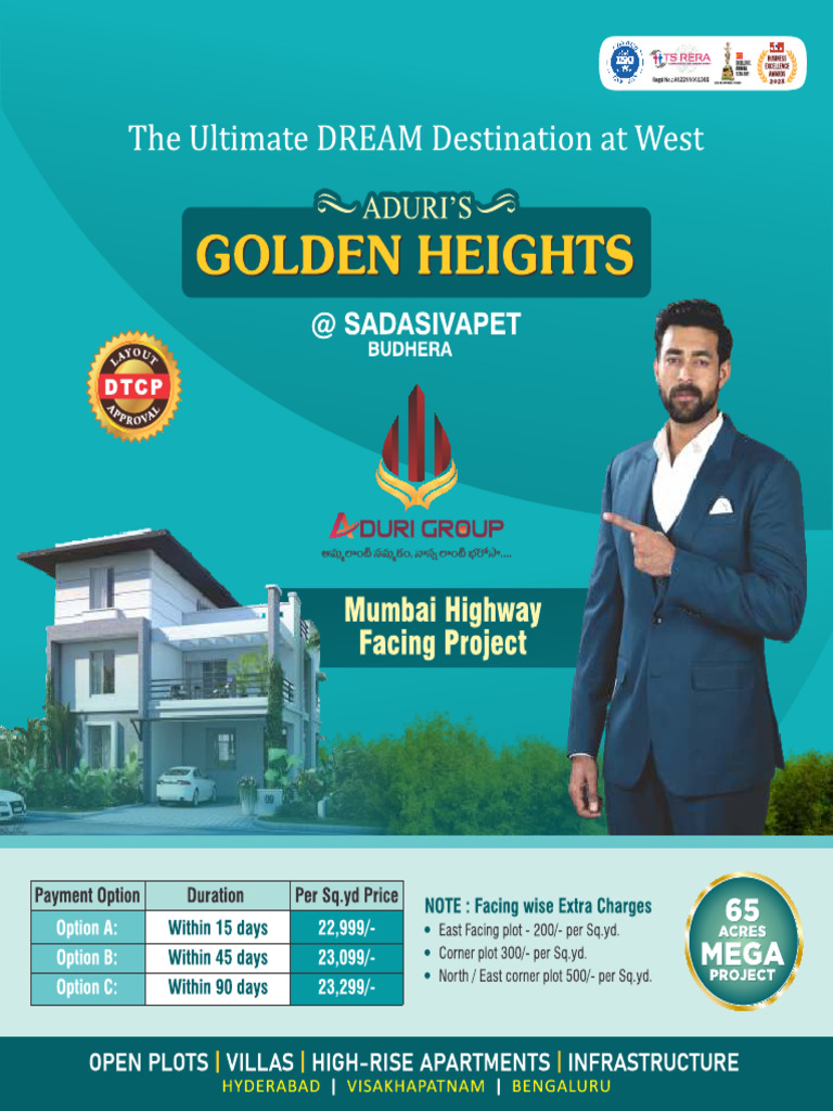 Golden Heights Budhera Flyer | PDF