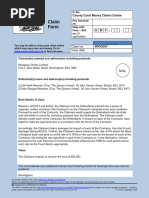 Defence & Counterclaim Form Guide | PDF | Law