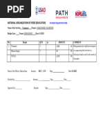 Cash Payment Declaration Form | PDF