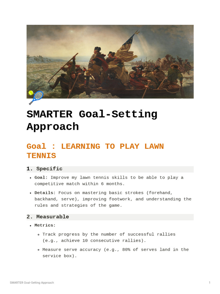 SMARTER | PDF | Goal Setting | Goal