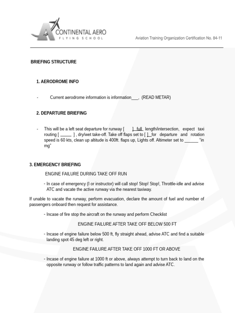 Briefing Only Kneeboard Official | PDF | Air Traffic Control | Aviation ...