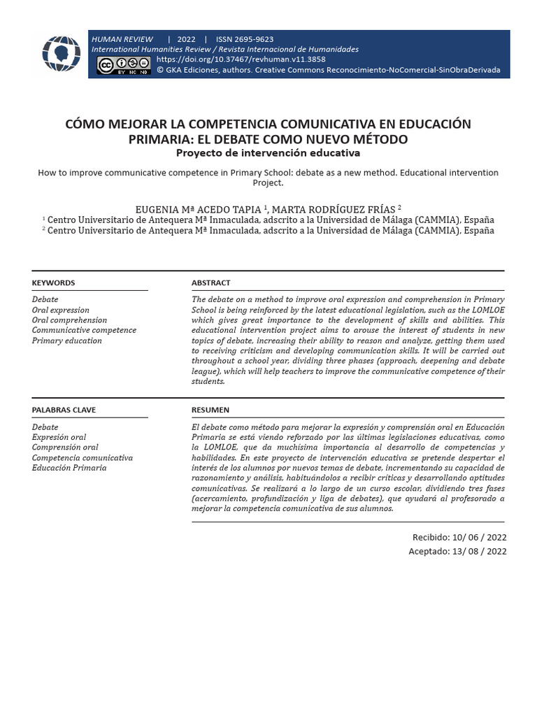 Human M3 A1 | PDF | Enseñando | Comunicación