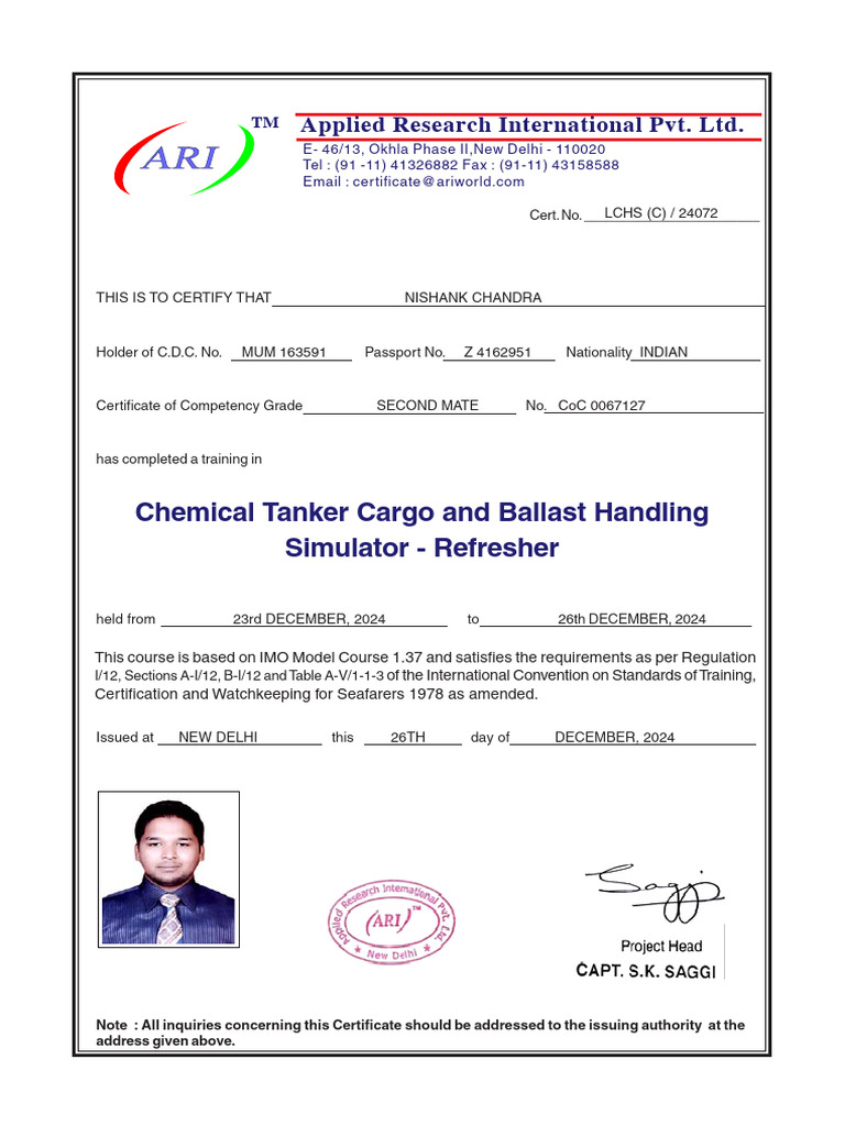 Nishank Chandra | PDF