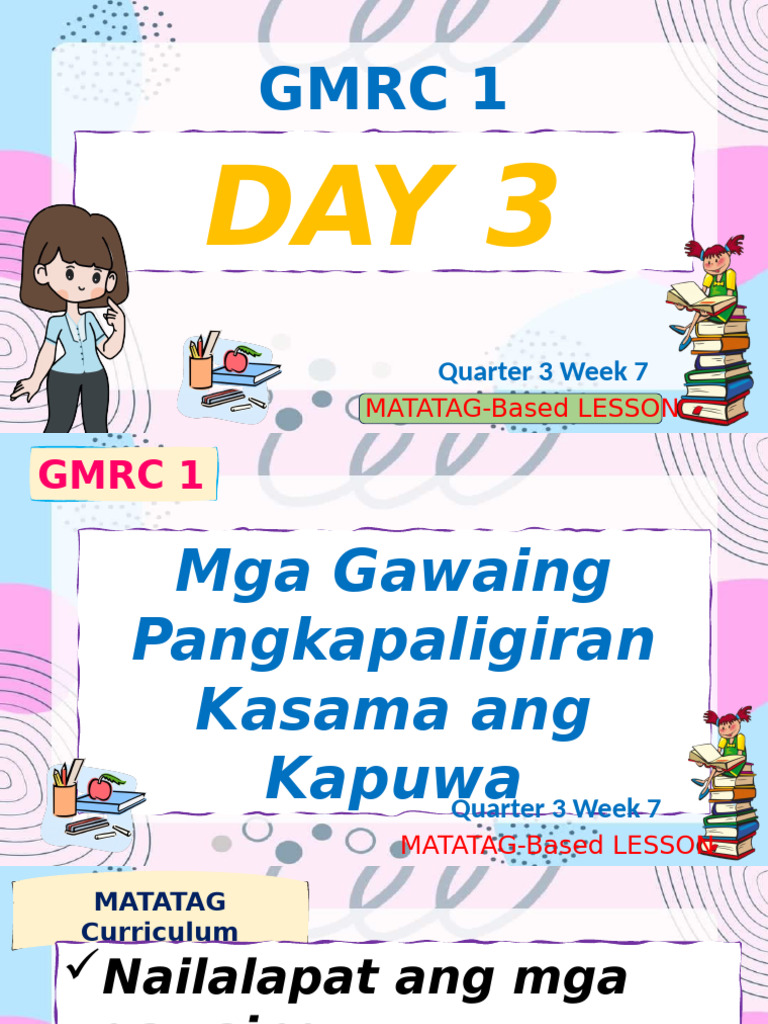 GMRC 1 Q3-Week7-Day3 | PDF