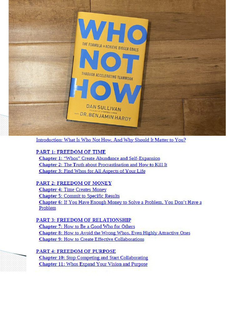 Mindset Shift for Finding Your "Who" | PDF