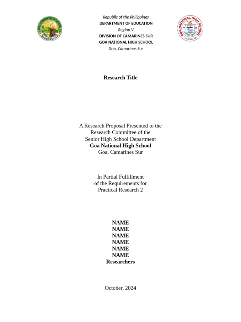 Title Defense Format | PDF | Methodology | Data
