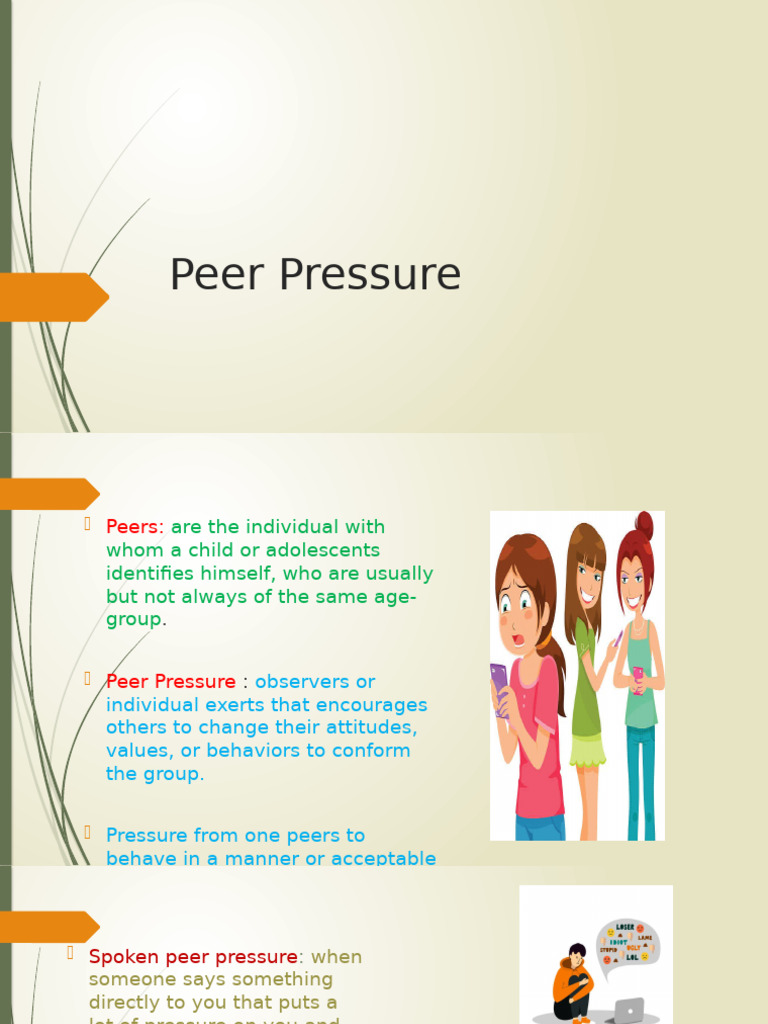 Peer Pressure X | PDF