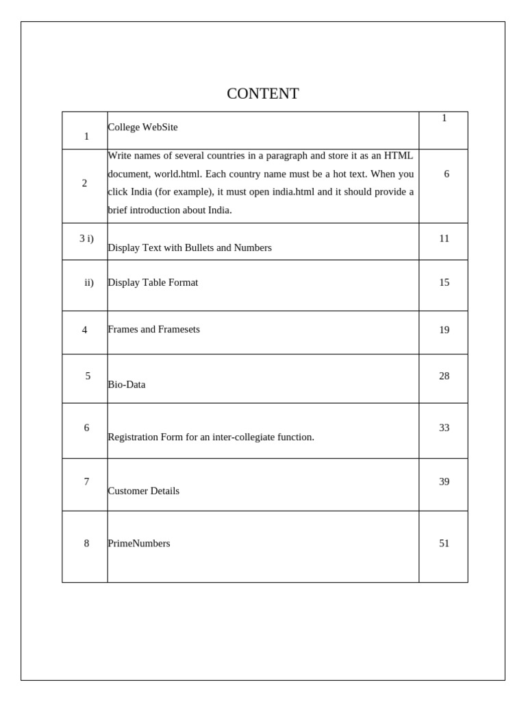 Html Record | PDF | Html Element | Computing