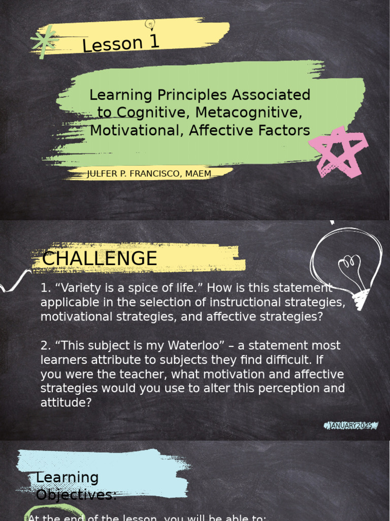 PED 102 | PDF | Learning | Metacognition