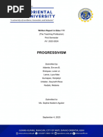 Progressivism in Education | PDF