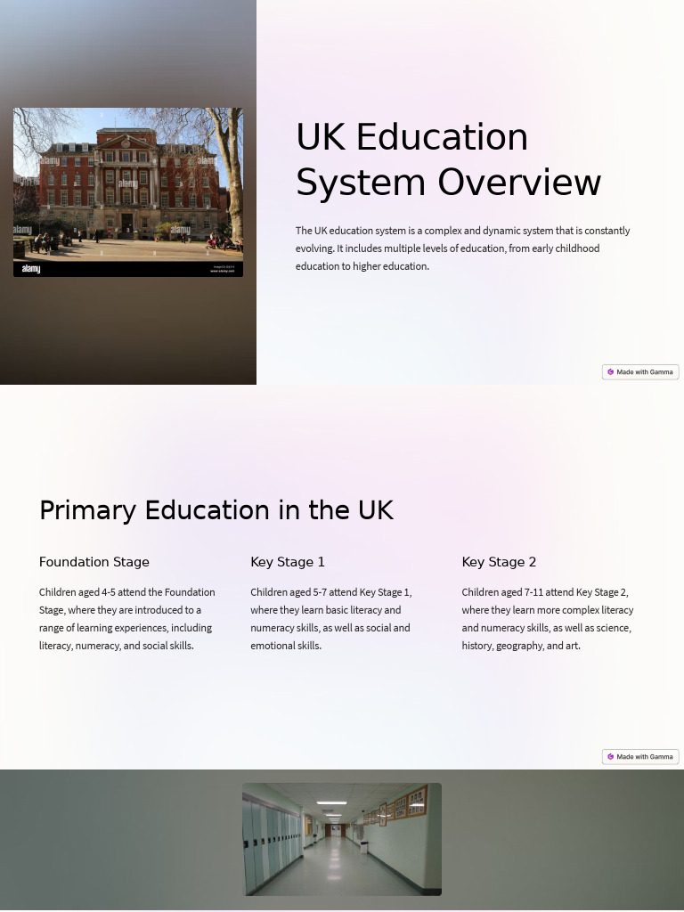 UK Education System Explained | PDF | Special Education | Vocational ...