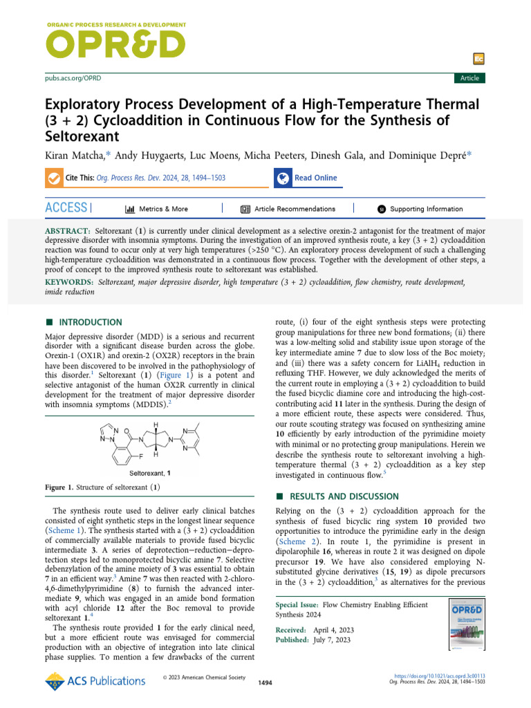 Exploratory Process Development of A High Temperature Thermal (3 2 ...