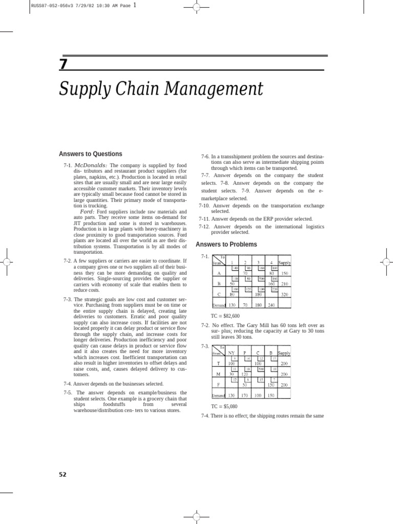 305605358-Stateline-Shipping-and-Transport-Company | PDF | Supply Chain ...