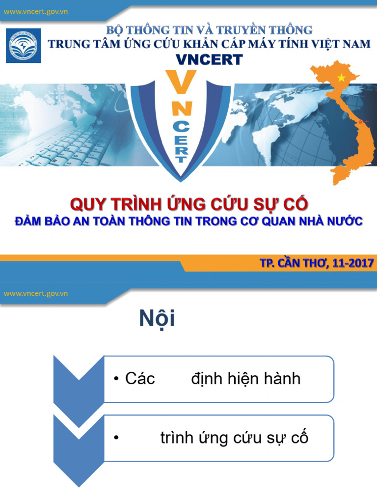 VNCERT-QT UCSC-Can Tho-03112017 | PDF