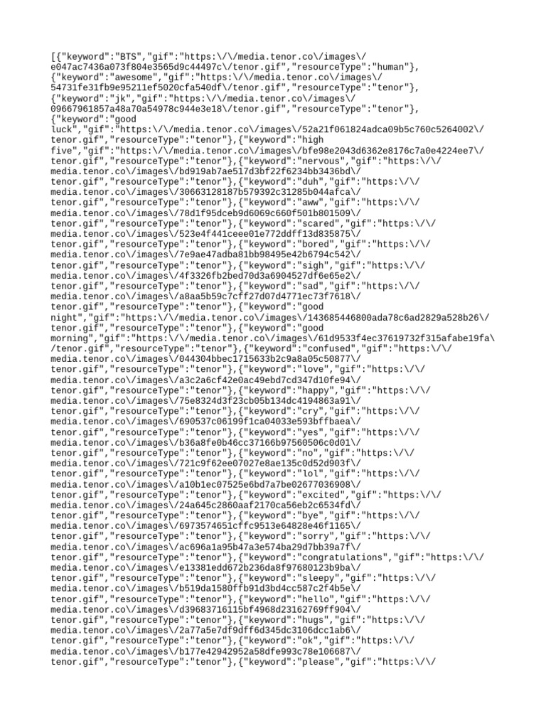 BTS GIFs for Every Emotion | PDF