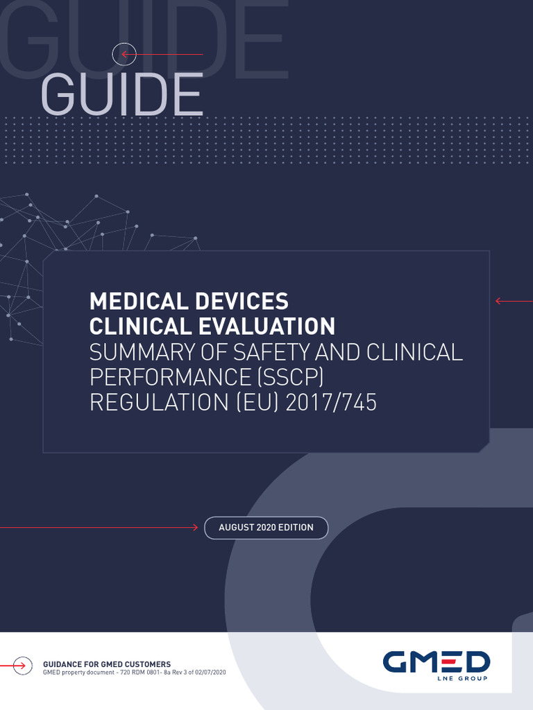 GMED Clinical Evaluation Guidance | PDF | Medical Device | Clinical Trial
