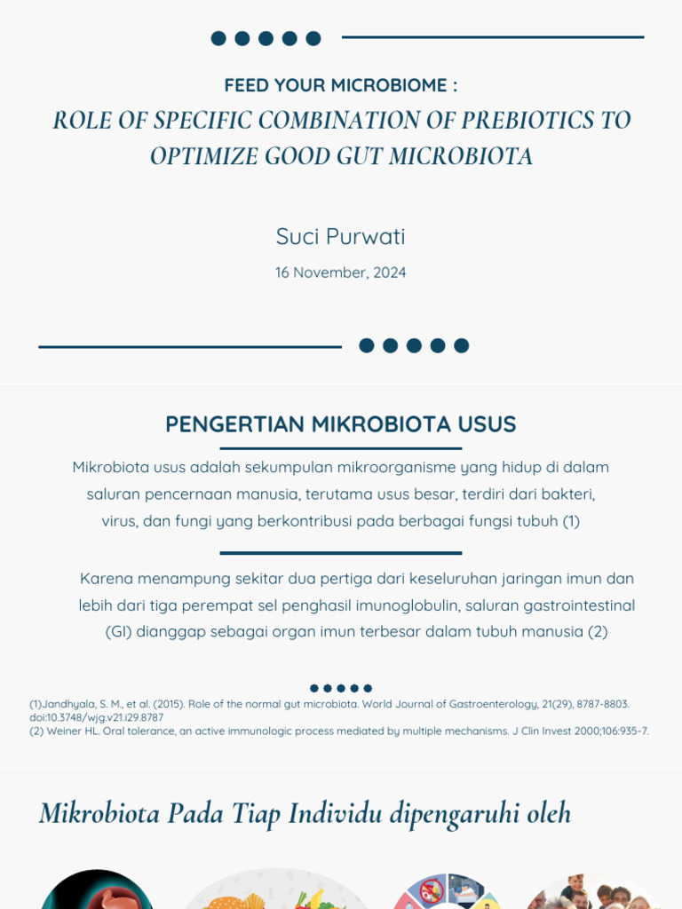 Materi Feed Your Microbiome | PDF