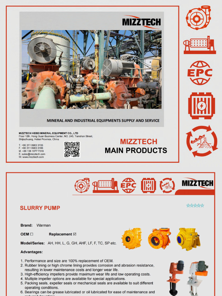 Mizztech Main Products 2 | PDF