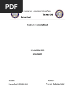 Tablica Izvoda I Limesa Za PDF | PDF