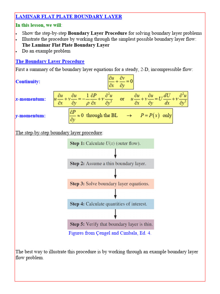 Fluid_Mechanics_Lesson_13B_NA | PDF | Boundary Layer | Fluid Dynamics