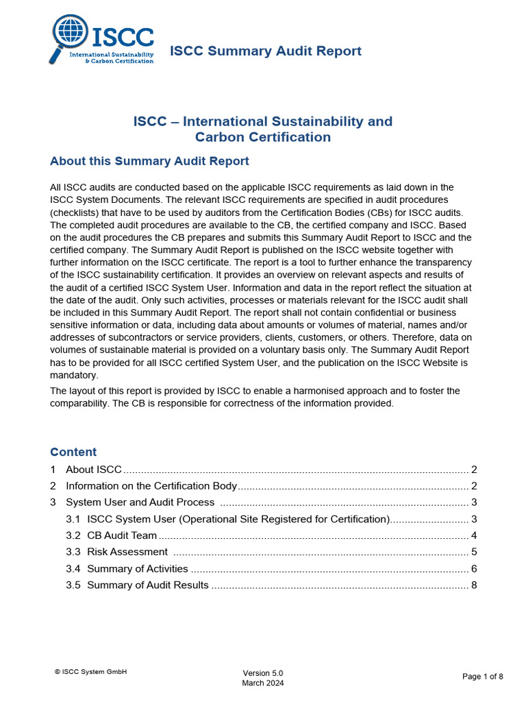 Audit Report | PDF | Auditor's Report | Audit