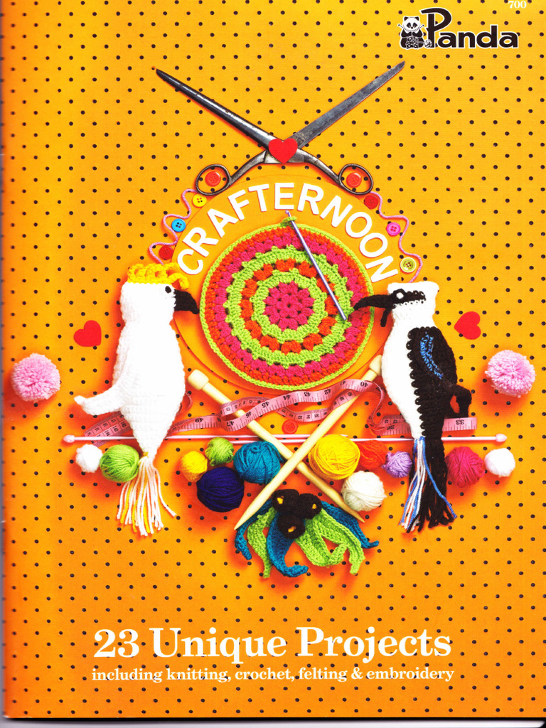 Crafternoon - 23 Unique Projects - Knitting, Crochet, Felting ...