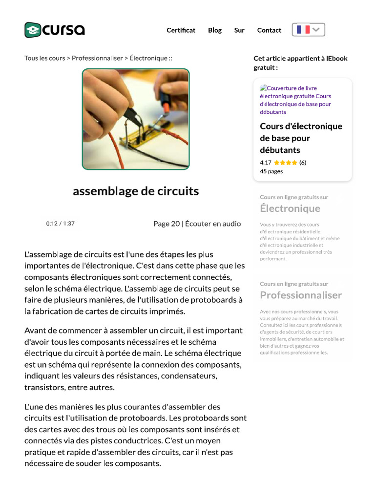 20-Assemblage de Circuits | PDF