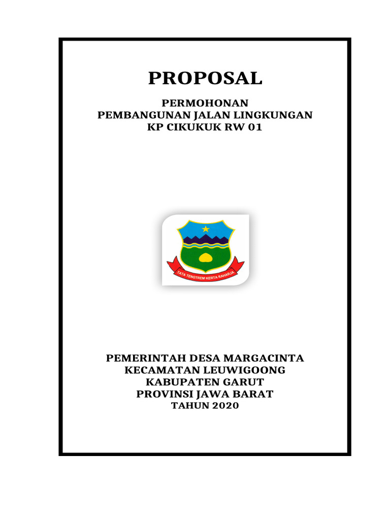 SAMPLE PROPOSAL DESA | PDF