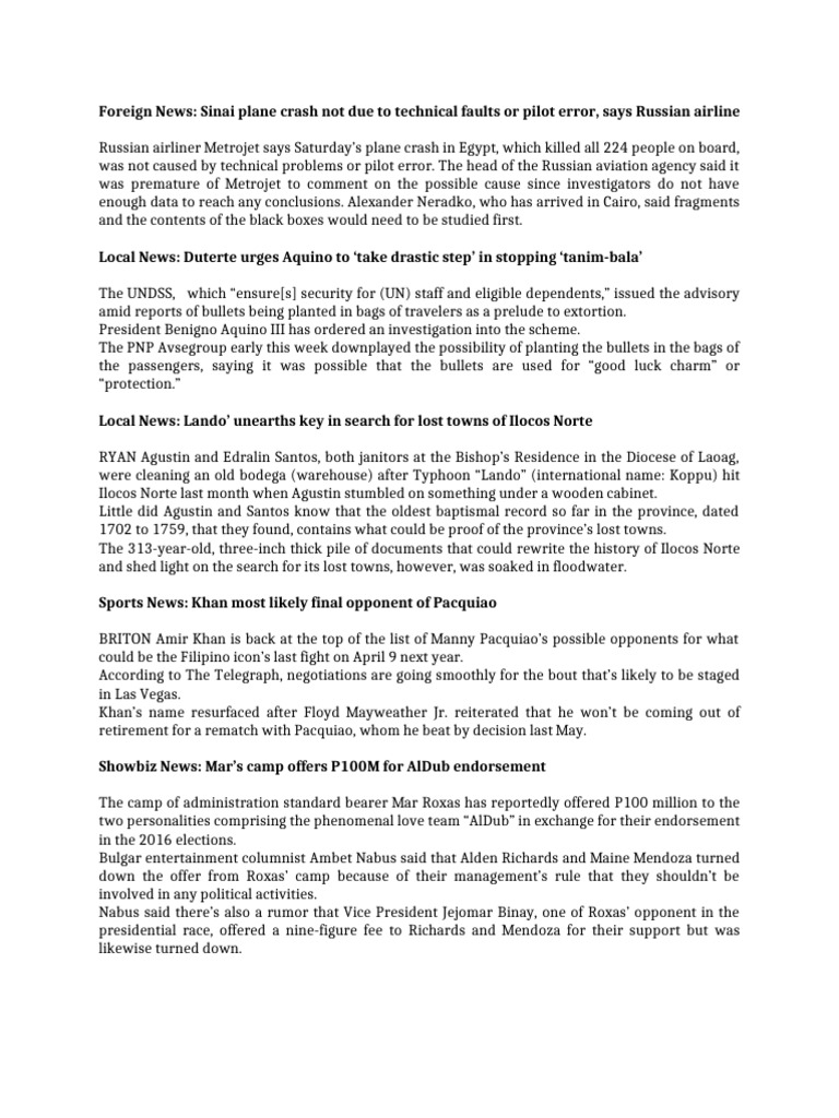 2015 Broadcasting News 2 | PDF