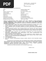 Surat Pemutakhiran Data Simasten | PDF