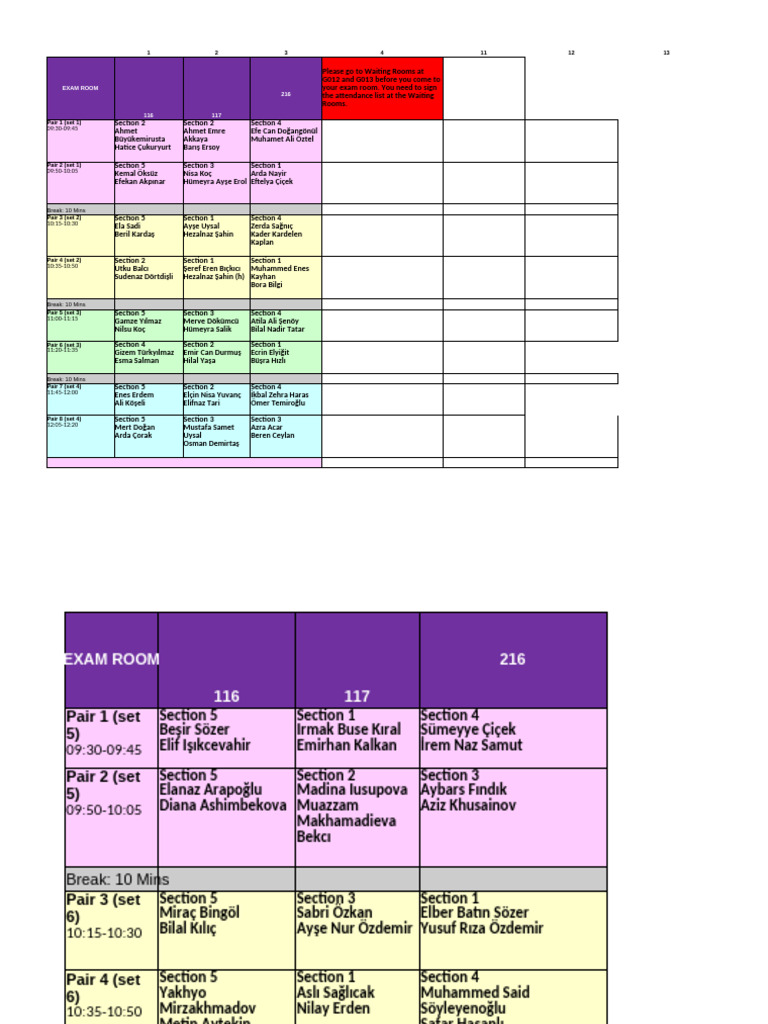 Track Intro SE Students Timetable | PDF