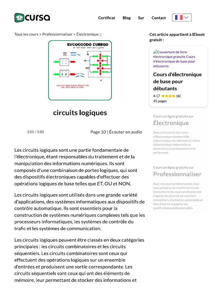 10-Circuits Logiques | PDF