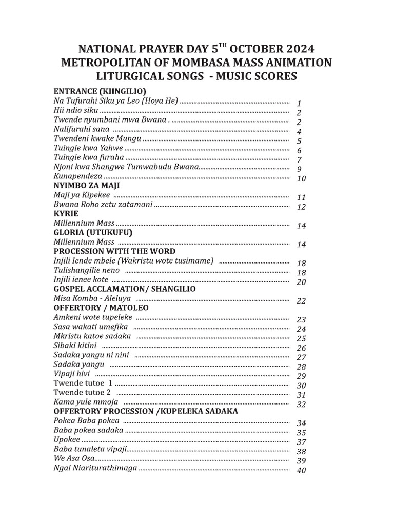 Subukia Final | PDF