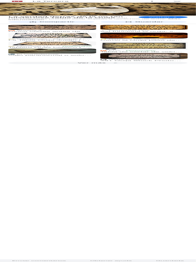 Ouija Objeto - Buscar Con Google | PDF